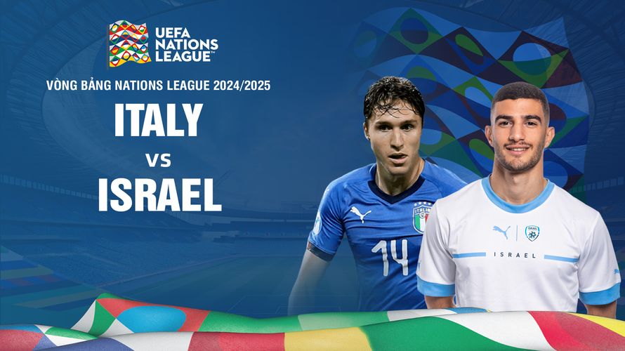 Italy vs Israel - UEFA Nations League 2024/25 | MyTV